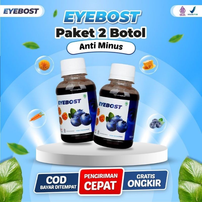 Jual Eyebost – Madu Herbal Vitamin Mata Paket 2 Botol 130ml | Shopee ...