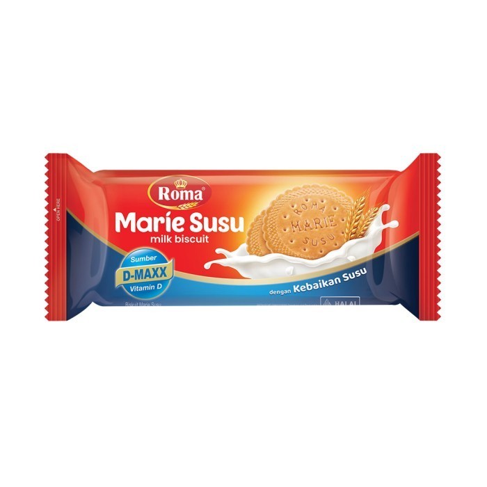 Jual Biskuit ROMA MARIE SUSU 115gr Pilihan tepat untuk saat Minum Teh ...