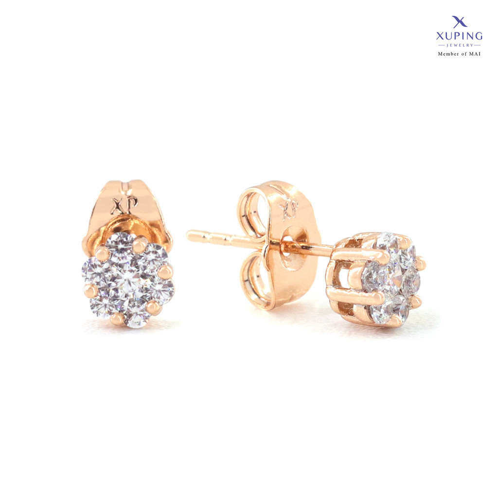 Jual Xuping Jewelry Anting Tusuk Mata Bunga Aksesoris Perhiasan Lapis ...