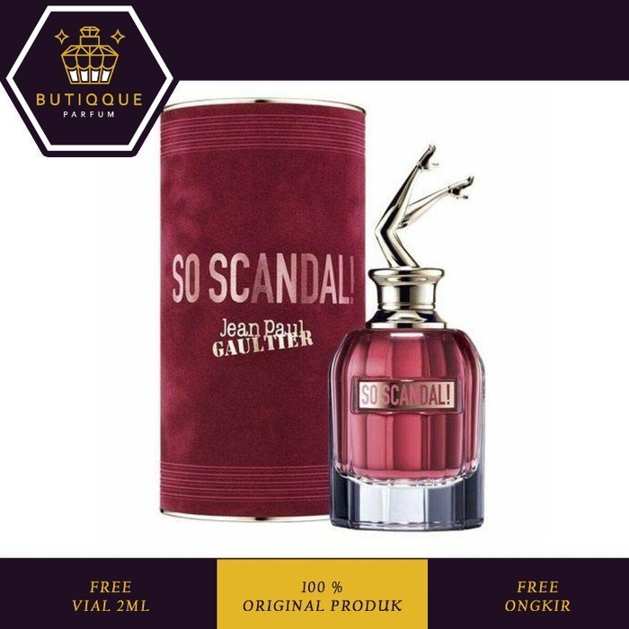 Jual Parfum Jean Paul Gaultier So Scandal EDP 80ml Box Segel ...