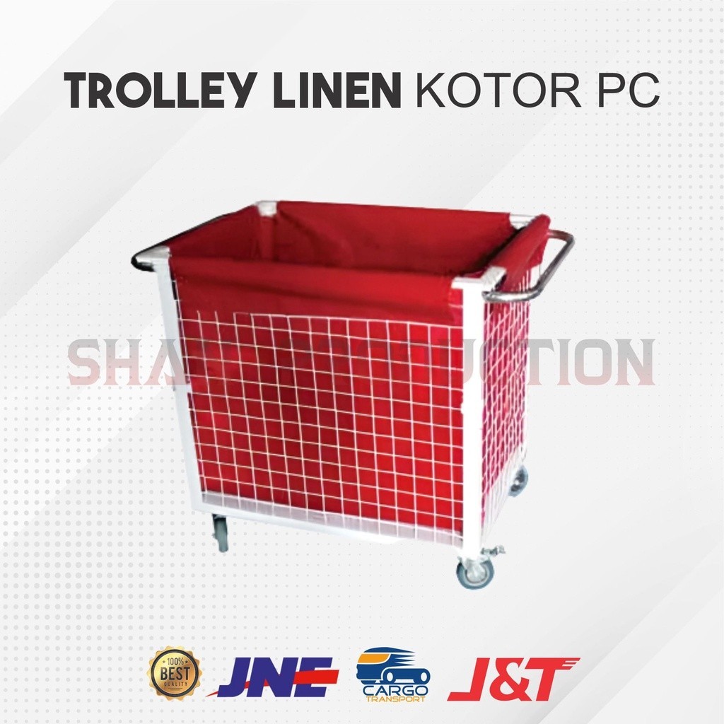Jual Troli Linen Kotor - Trolley Laudry Single Kotak - Trolley Laundry ...