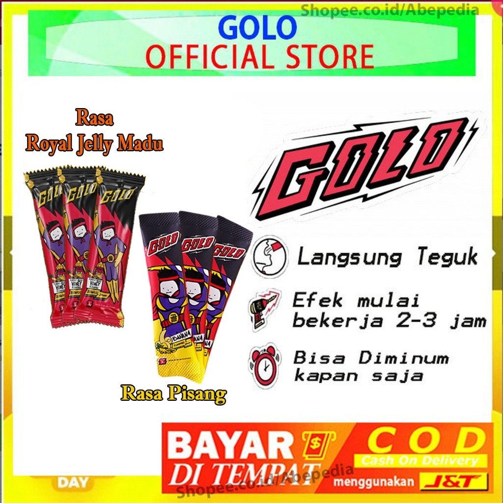 Jual Golo Ginseng 1 Sachet Original BPOM | Shopee Indonesia
