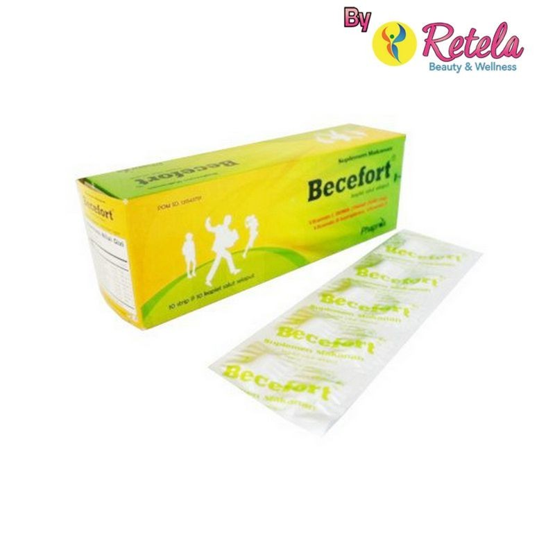 Jual BECEFORT 100MG 1 STRIP 10 KAPLET | Shopee Indonesia