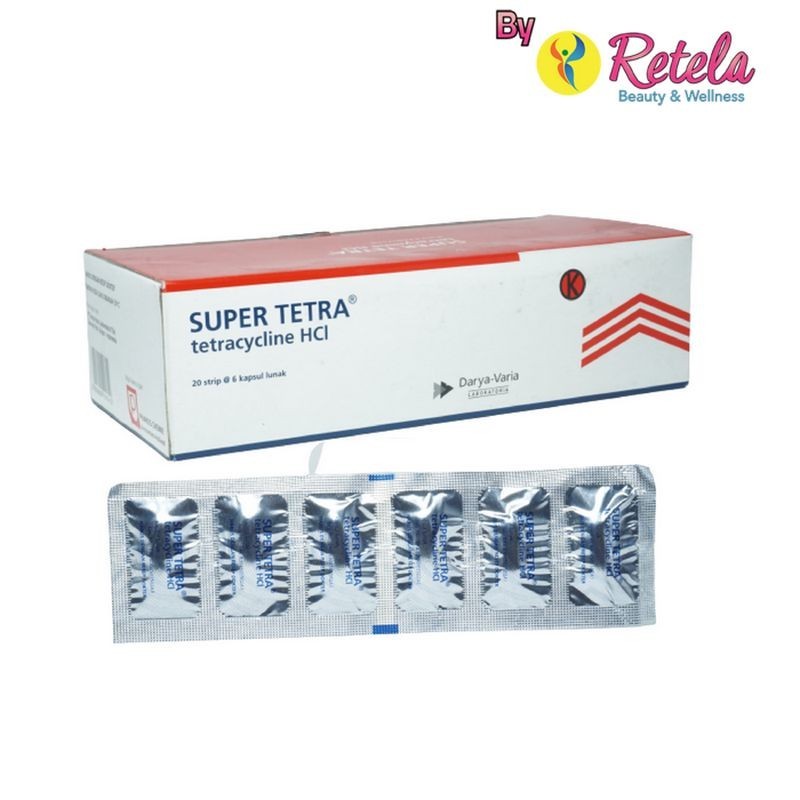 Jual SUPER TETRA 250MG 1 STRIP ISI 6 CAPSUL | Shopee Indonesia