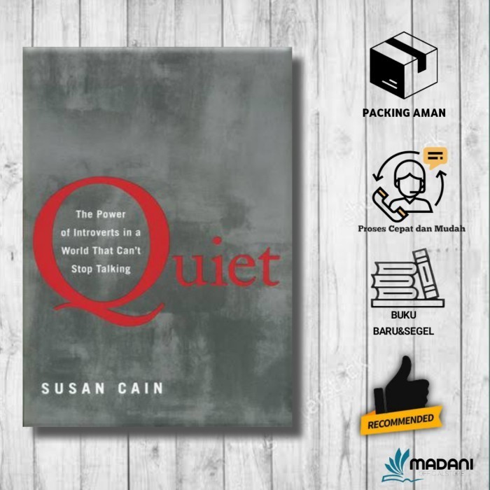 Jual Buku Quiet: The Power of Introverts in a World That Can't Stop Talking | Shopee Indonesia