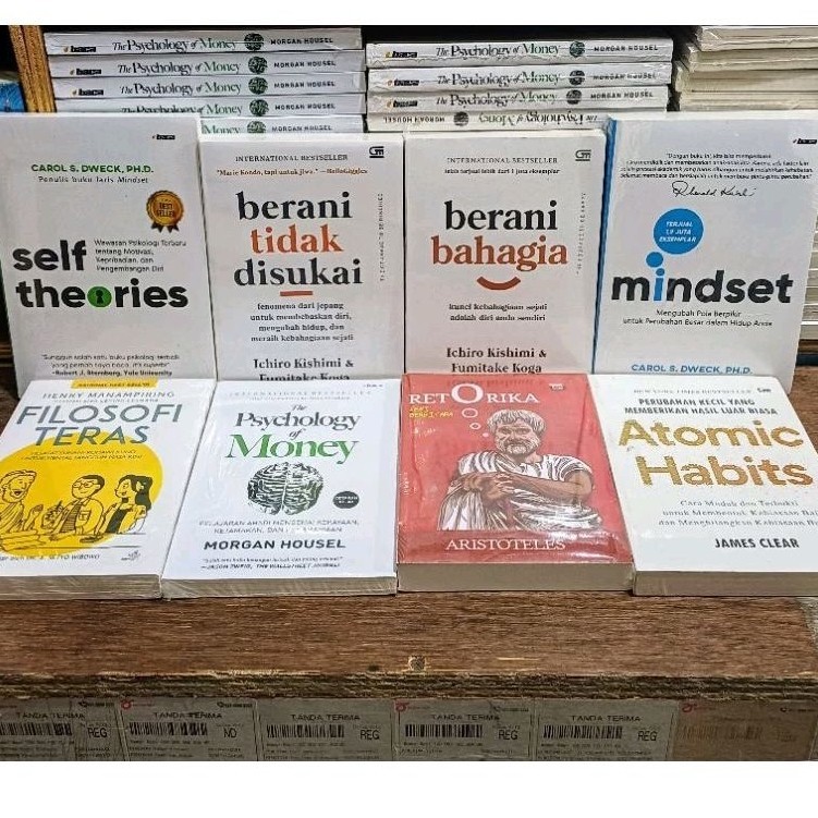 Jual paket 8 buku motivasi self theories berani tidak disukai berani ...