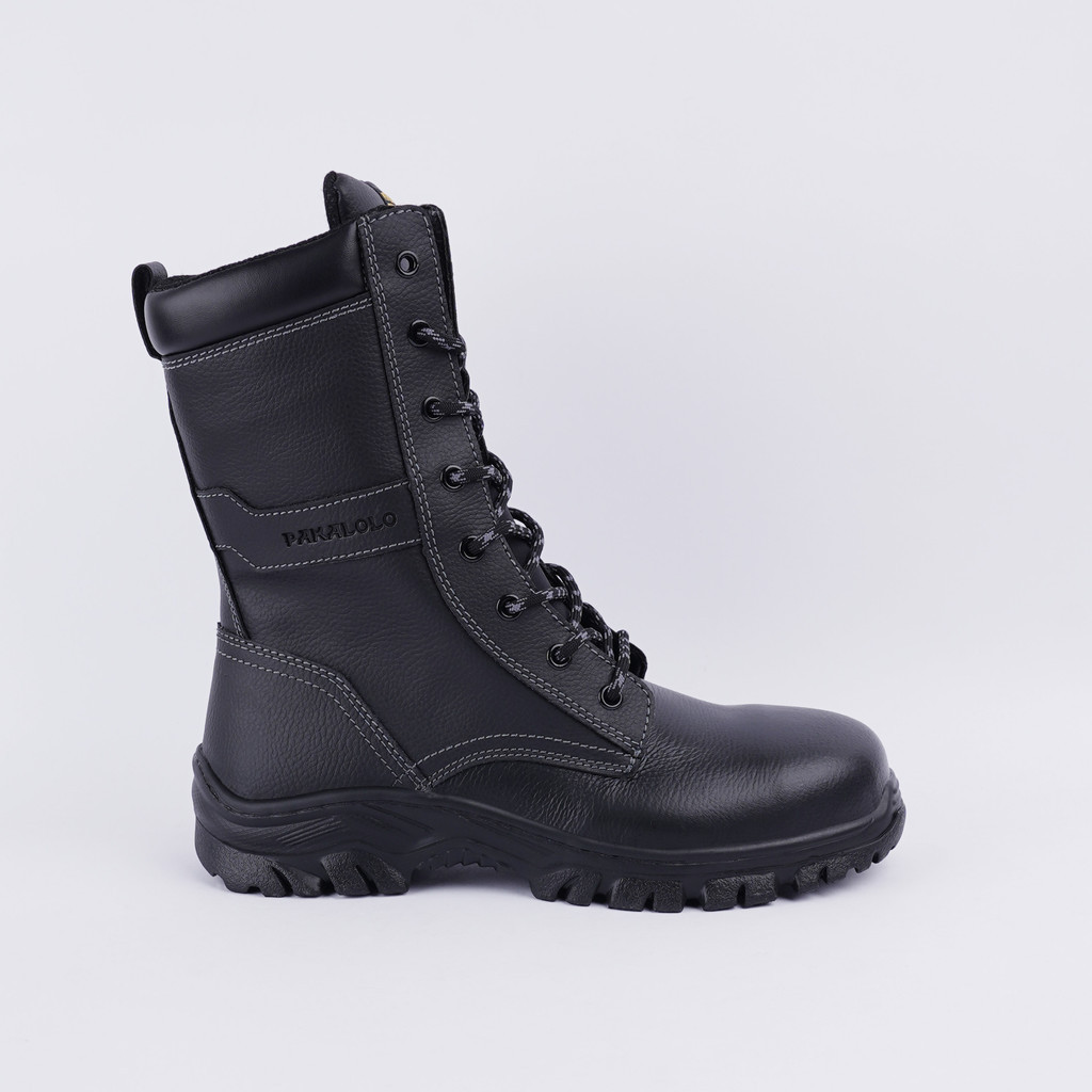 Jual PAKALOLO BOOTS SAFETY FOOTWEAR PR89991 BLACK | Shopee Indonesia