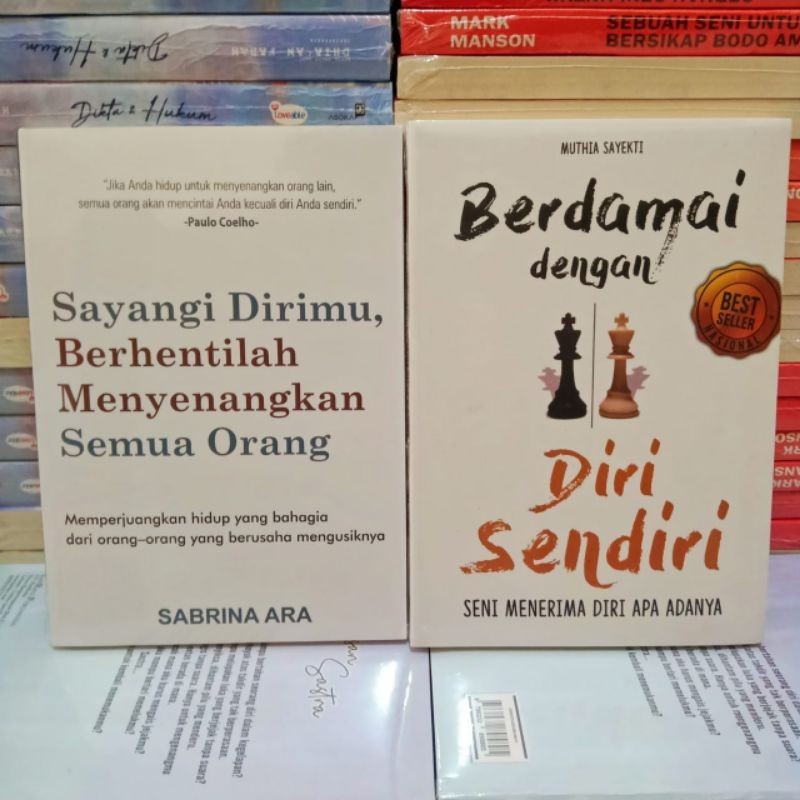 Jual PAKET 2 BUKU : SAYANGI DIRIMU + BERDAMAI DENGAN DIRI SENDIRI | Shopee Indonesia