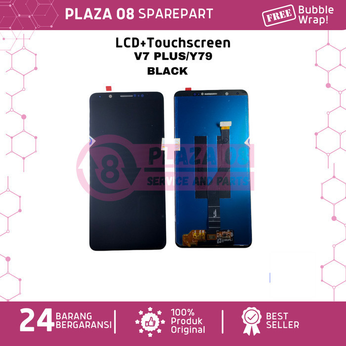 Jual LCD + Touchscreen VIVO V7 PLUS (BLACK/WHITE) | Shopee Indonesia