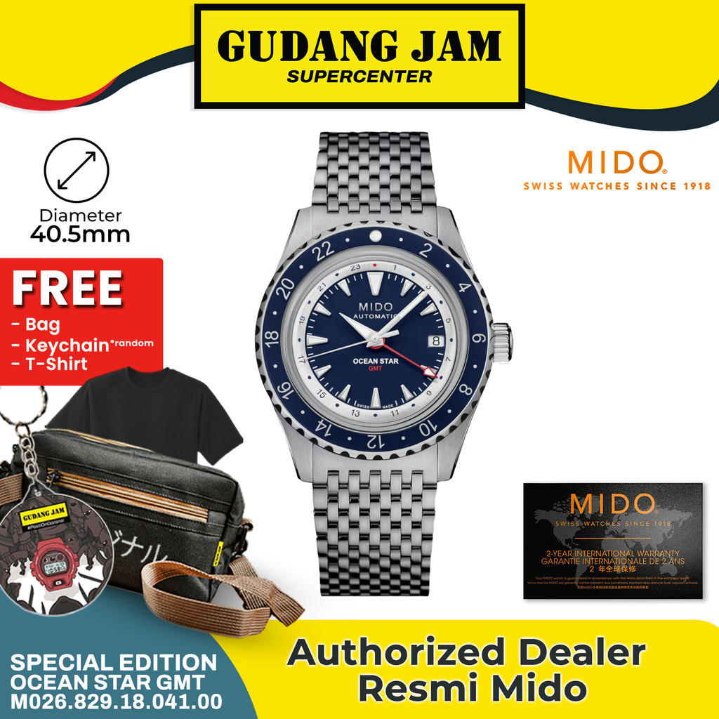 Jual Jam Tangan Pria Mido M026.829.18.041.00 Special Edition Ocean Star ...