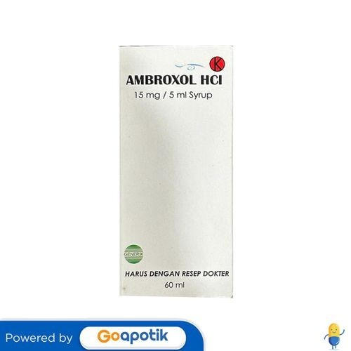 Jual Ambroxol Hcl Mulia 15 Mg/5 Ml Syrup 60 Ml | Shopee Indonesia