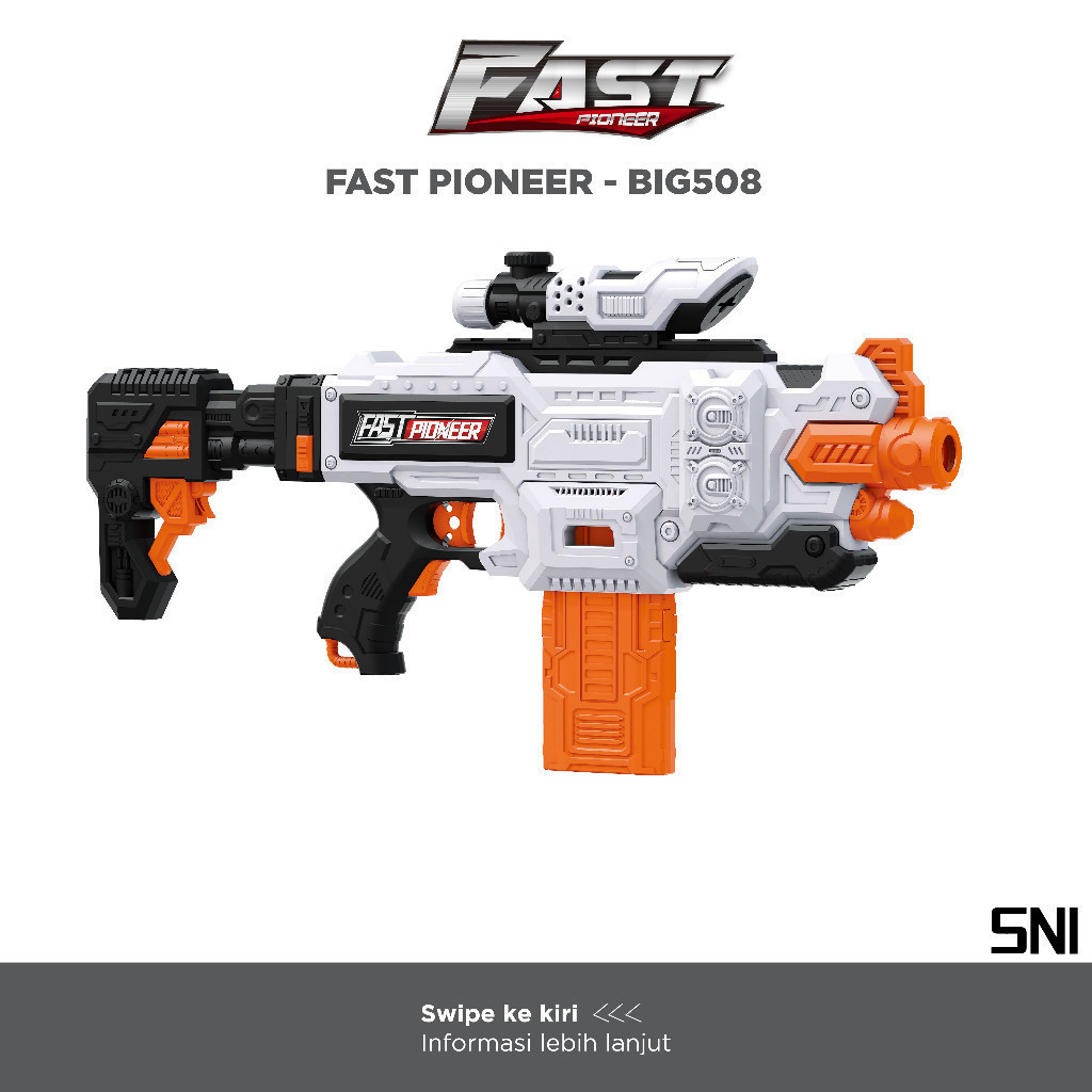 Jual Fast Pioneer - Electric Ultra Fourgods Series / Pistol Mainan ...