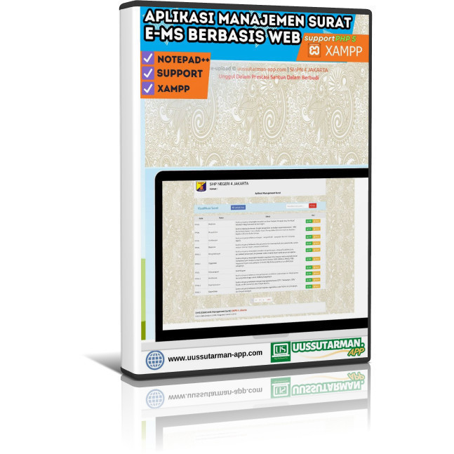 Jual Source code Aplikasi Manajemen Surat Untuk Administrasi Sekolah ...
