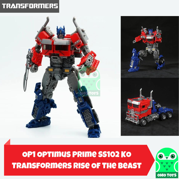 Jual OP 01 Optimus Prime KO SS102 Rise Of The Beast Mainan Figure Robot ...