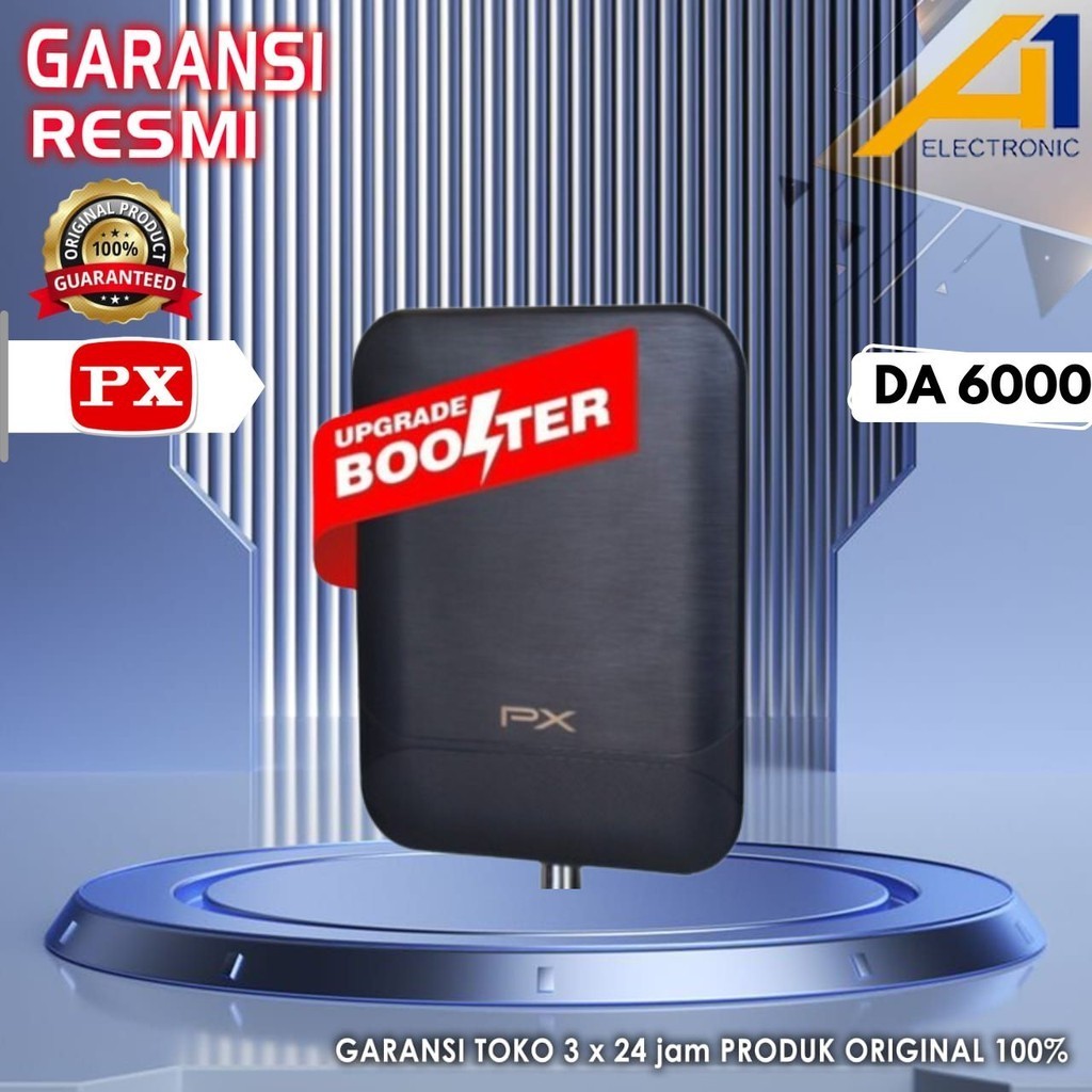 Jual Antena TV Digital PX DA-6000 / DA6000 Indoor Outdoor Kabel 12 M ...