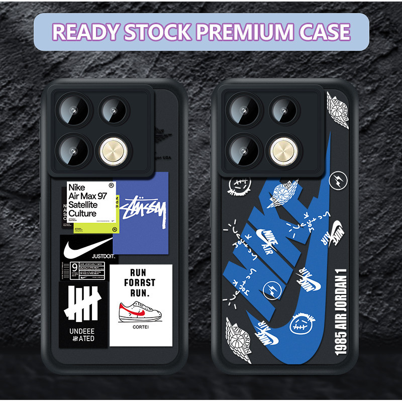 Jual merek Nike Soft Case HP Infinix Note 40 Pro + ITEL P55 NFC A70 5G ...