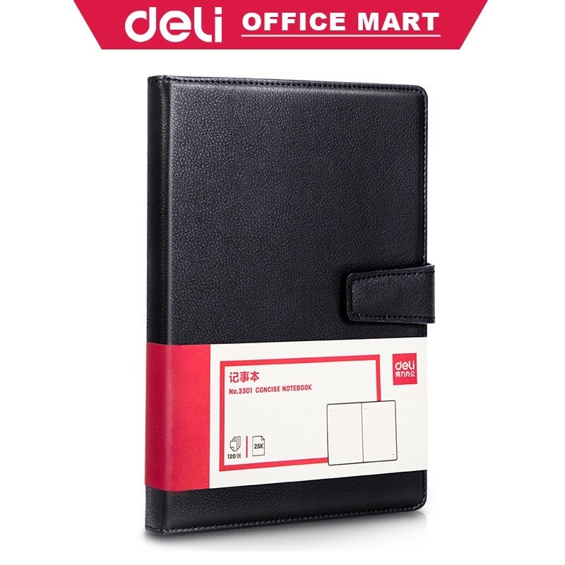 Jual Deli Buku Catatan Kulit Notebook Buku Tulis 25k 16k 120 Lembar ...