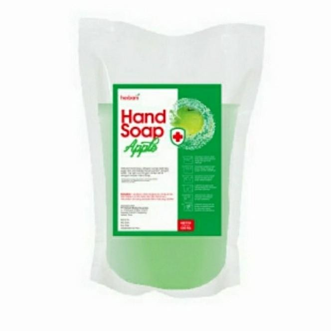 Jual [Tokome23] COD Herbani Hand Soap Pouch Apple 500 mL Sabun Cuci ...