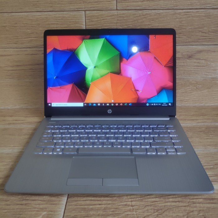 Jual Laptop HP 14s dk0xxx AMD A4 9125 RADEON R3 4GB hdd 1tb 2nd ...