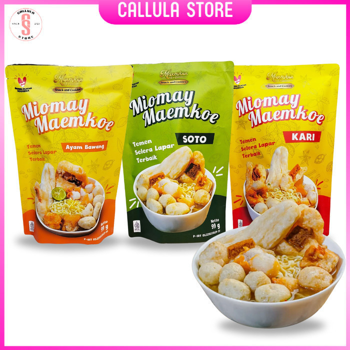 Jual Miomay maemkoe Mie Somay Kering Cuanki Tahu Lidah Kerupuk Baso ...