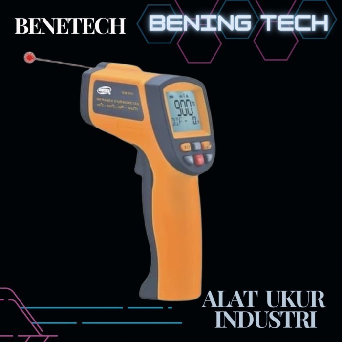 Jual Benetech GM900 Original Infrared Thermometer 900 C Termometer Gun GM | Shopee Indonesia