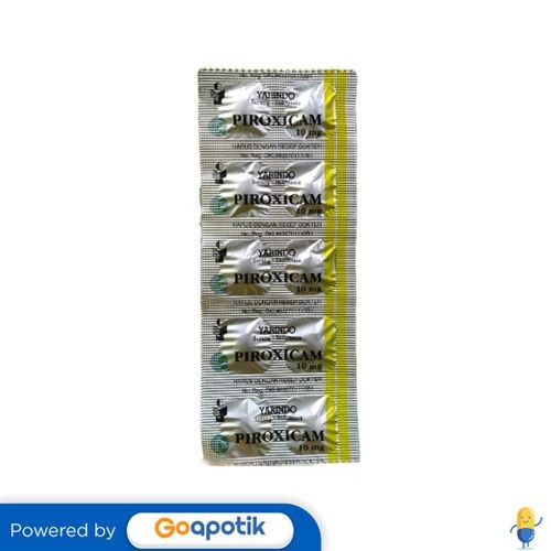 Jual Piroxicam Yarindo 10 Mg Strip 10 Tablet | Shopee Indonesia