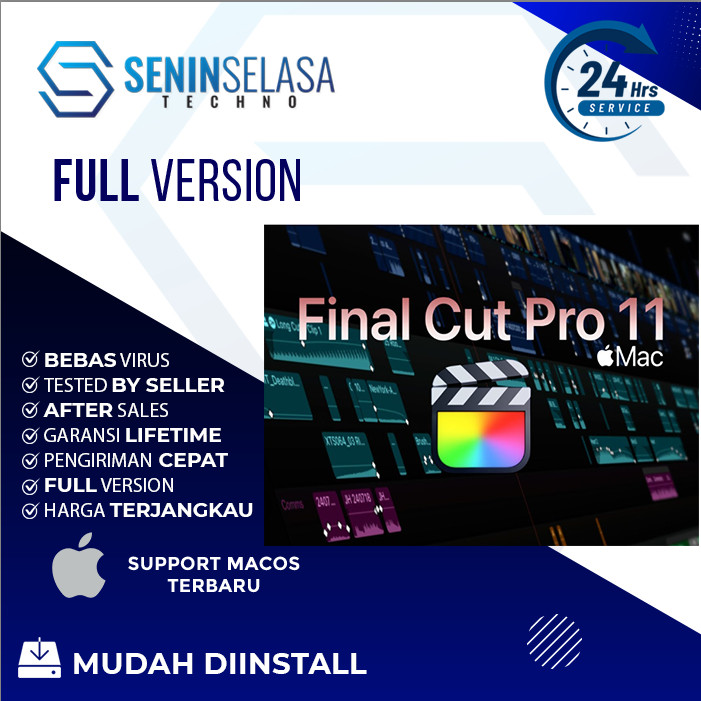 Jual Final Cut Pro 11 (Sudah Support Up To Macos Sequoia) | Shopee ...
