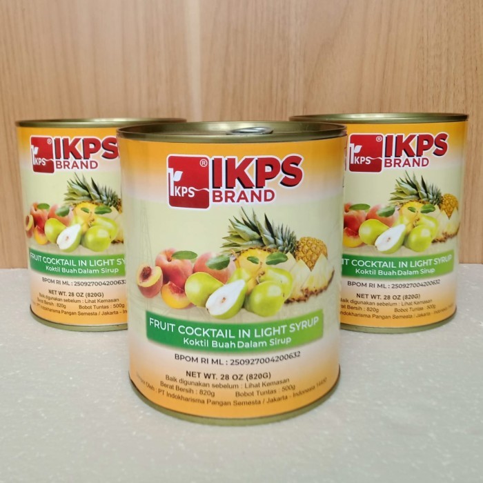 Jual IKPS FRUIT COCKTAIL IN LIGHT SYRUP (can) | Shopee Indonesia