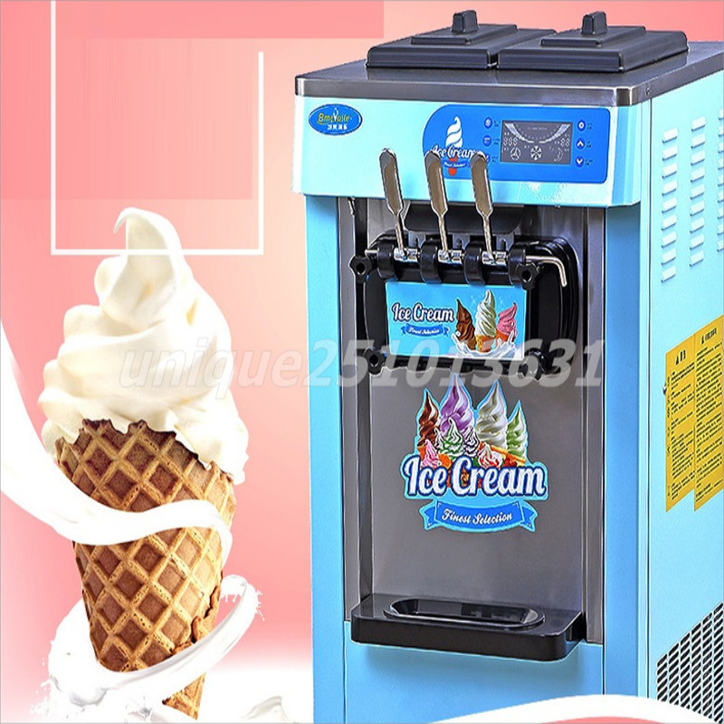 Jual Automatic Frozen Yogurt Ice Cream Machine Commercial Soft Ice ...