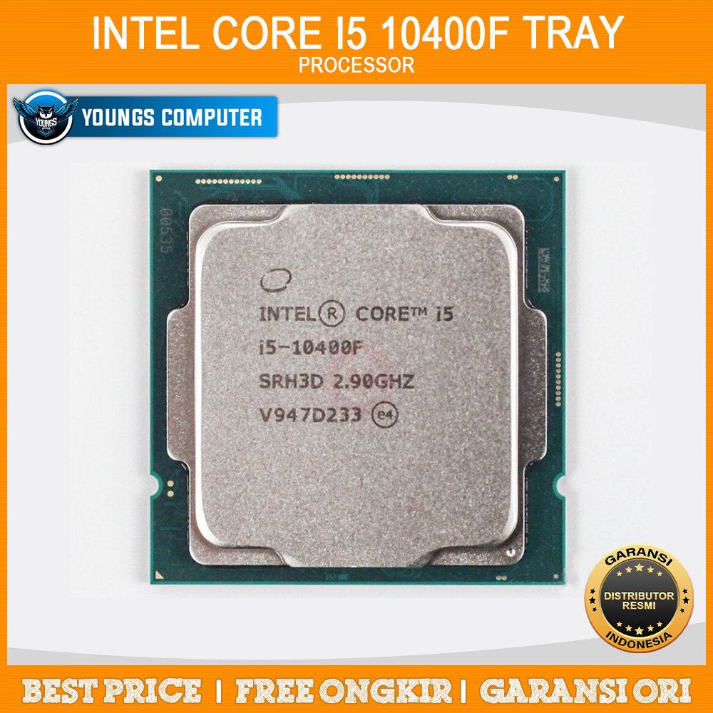 Jual Processor Intel Core i5 10400F TRAY (No Fan) LGA 1200 6C 12T 4 ...