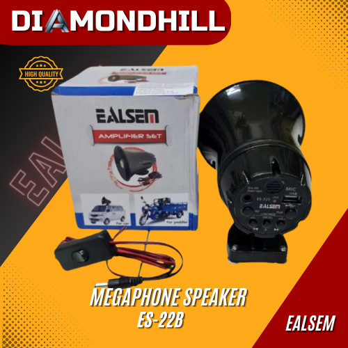 Jual SPIKER MEGAPHONE ES-22B MERK EALSEM | Shopee Indonesia