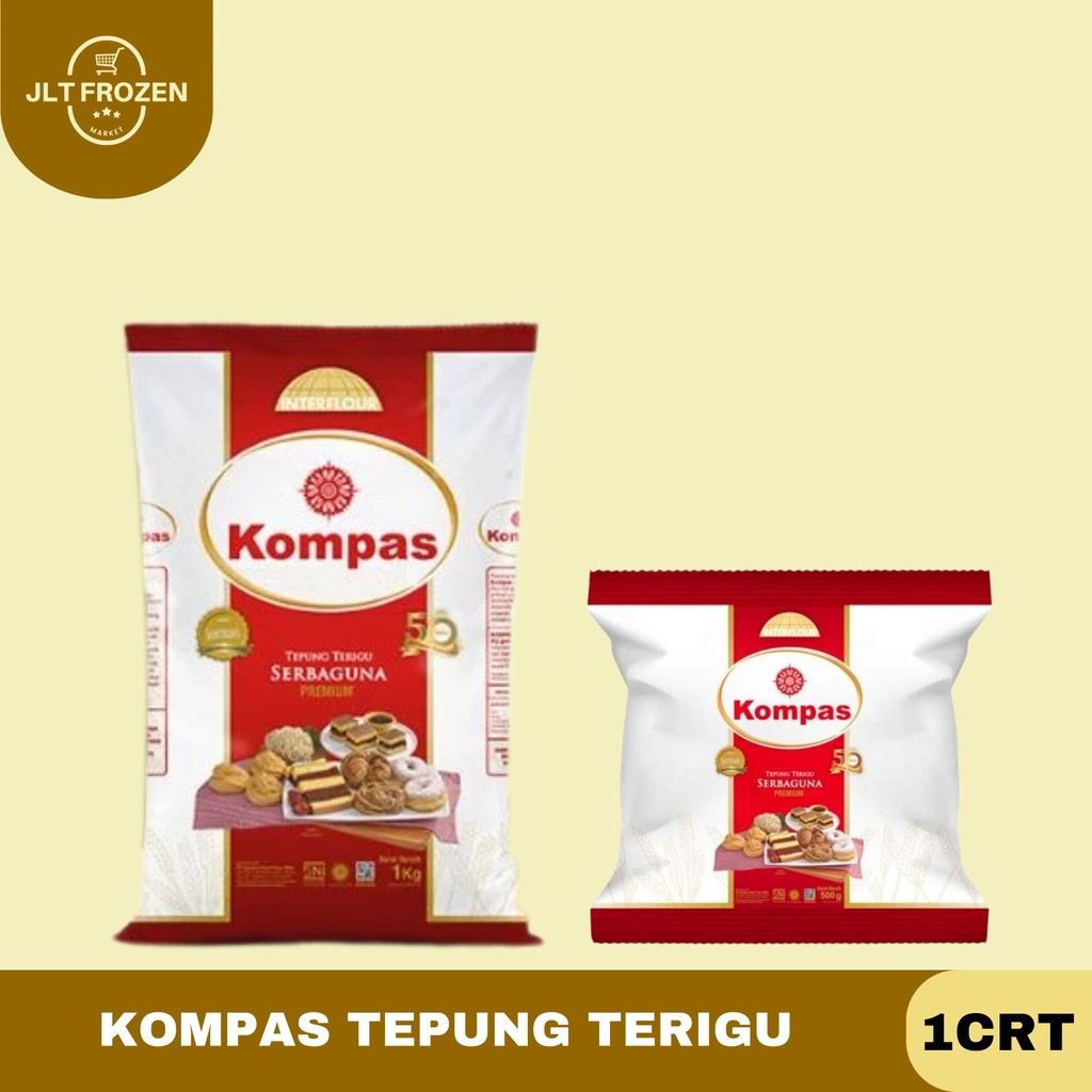 Jual Kompas Tepung Terigu / Terigu Serbaguna / Flour / Tepung Premium ...