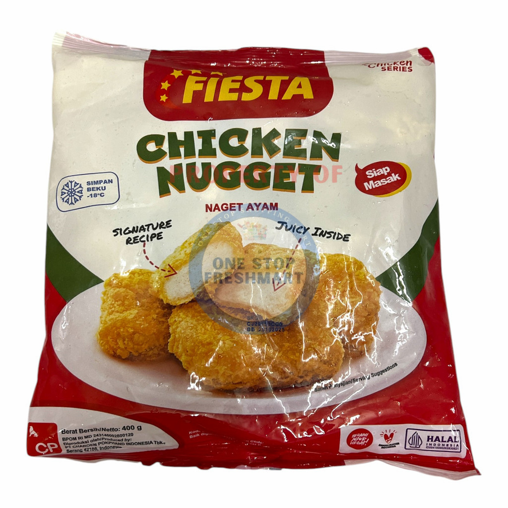 Jual FIESTA CHICKEN NUGGET 400GR / FIESTA NUGGET 400GR | Shopee Indonesia