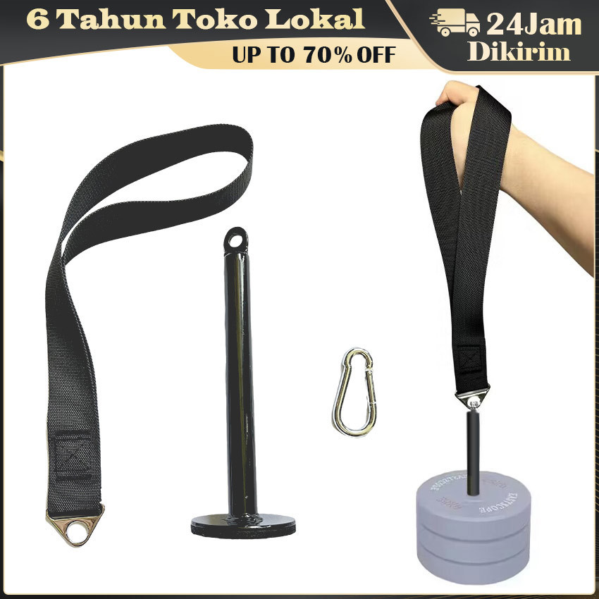 Jual Katrol Fitness Gym DIY Pulley Cable Machine Arm Hitam / Katrol Gym ...