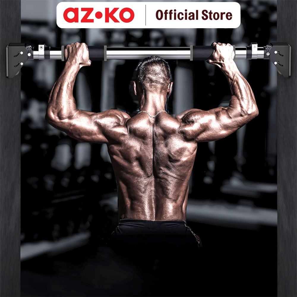 Jual AZKO Kinetic Pull Up Bar Adjustable Bar Pull Up Peralatan Fitness ...