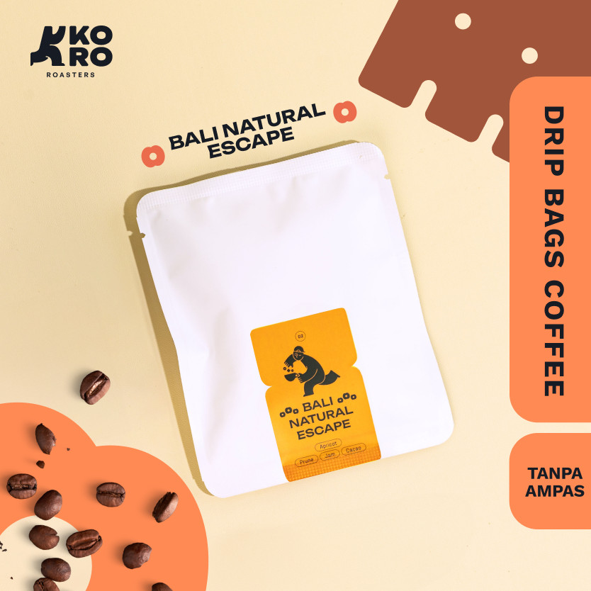 Jual KORO ROASTERS Arabica Bali Natural Escape Kopi Dripbag - Filter Coffee Manual Brew Tanpa ...
