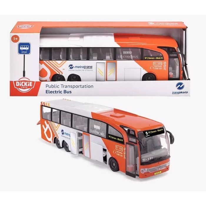Jual Bus Trans Jakarta Public Transportation Electric Bus dan ...