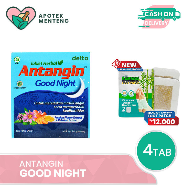 Jual Antangin Good Night 4 Tablet - Meredakan Masuk Angin dan ...