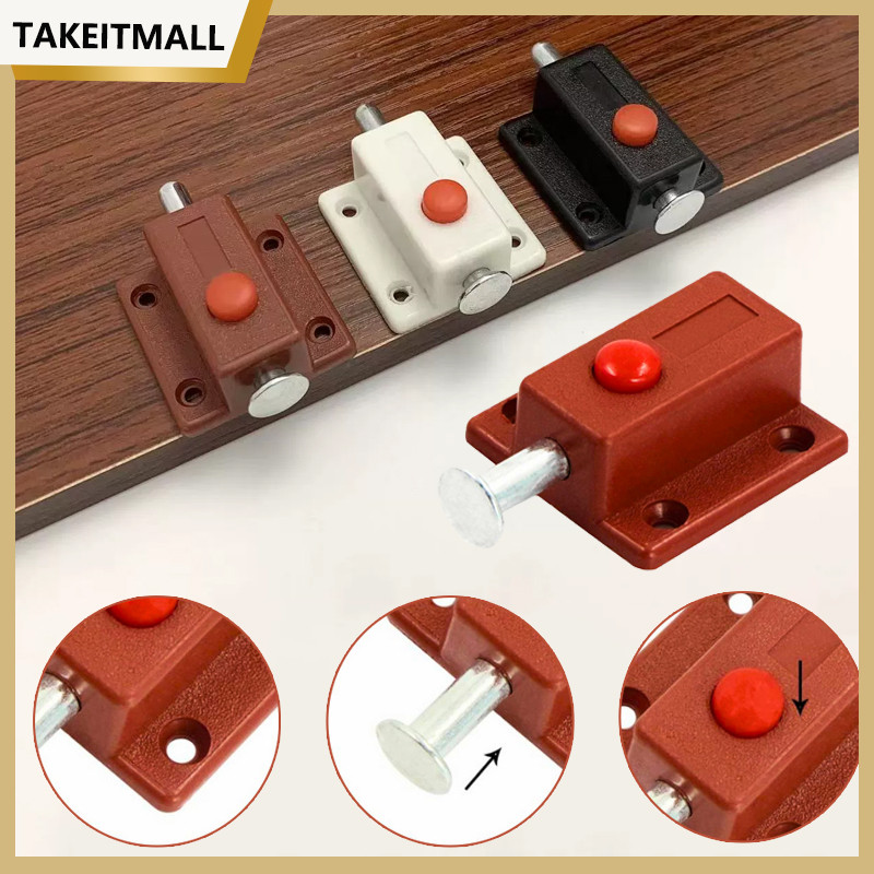 Jual Grendel Tekan / Slot Pintu Push Lock Slot Pintu Gembok Pengunci ...