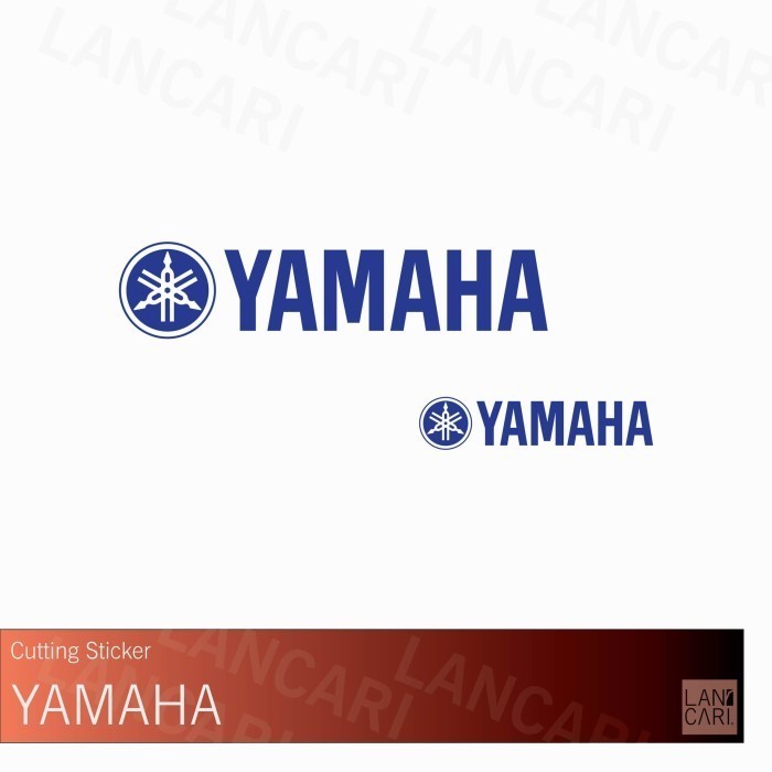 Jual Sticker Cutting Yamaha Motor Vinyl Cut Stiker | Shopee Indonesia