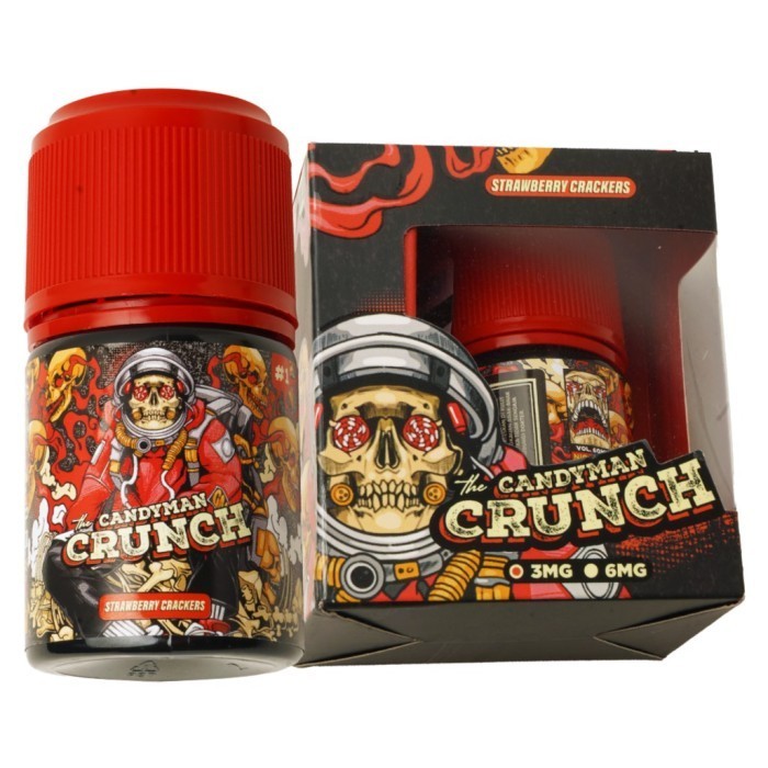Jual Liquid Vape Vapor Candyman Crunch Strawberry Crackers 60ML By ...