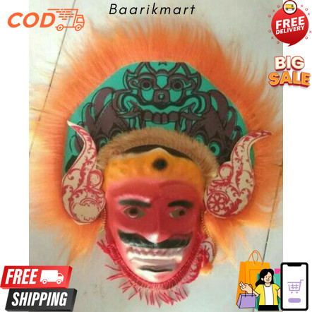 Jual topeng Reog jaranan barongan barongsai macan harimau topeng kera ...