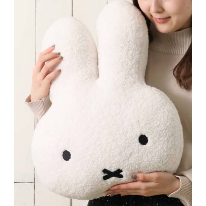 Jual Miffy Throw Pillow Kawaii Rabbit Plush Toy Baby Comfort Pillow ...