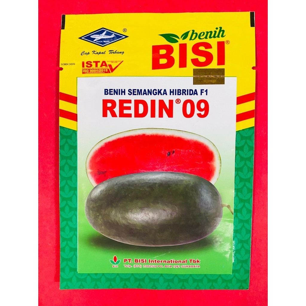 Jual REDIN 09 isi 20gr Benih Semangka Hibrida F1 dr Cap Kapal Terbang ...