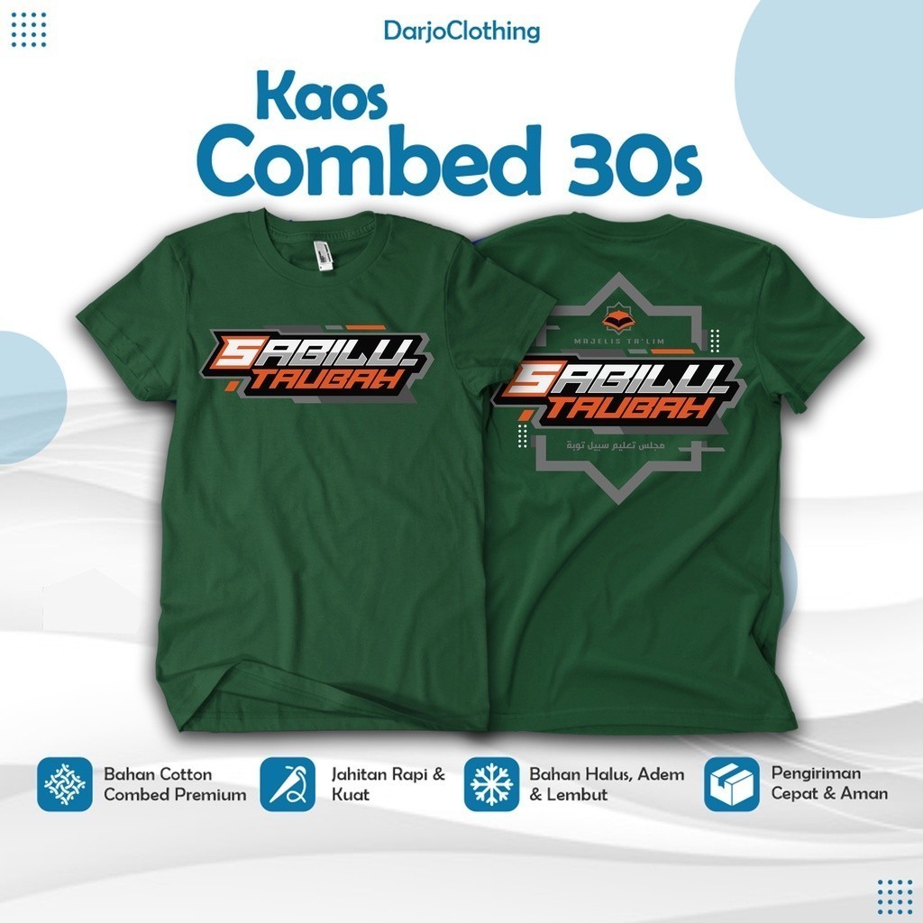 Jual Kaos SABILU TAUBAH GUS IQDAM Dewasa Langan Pendek | Shopee Indonesia