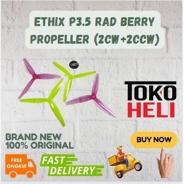 Jual Ethix P3.5 Rad Berry Propeller (2CW+2CCW) | Shopee Indonesia