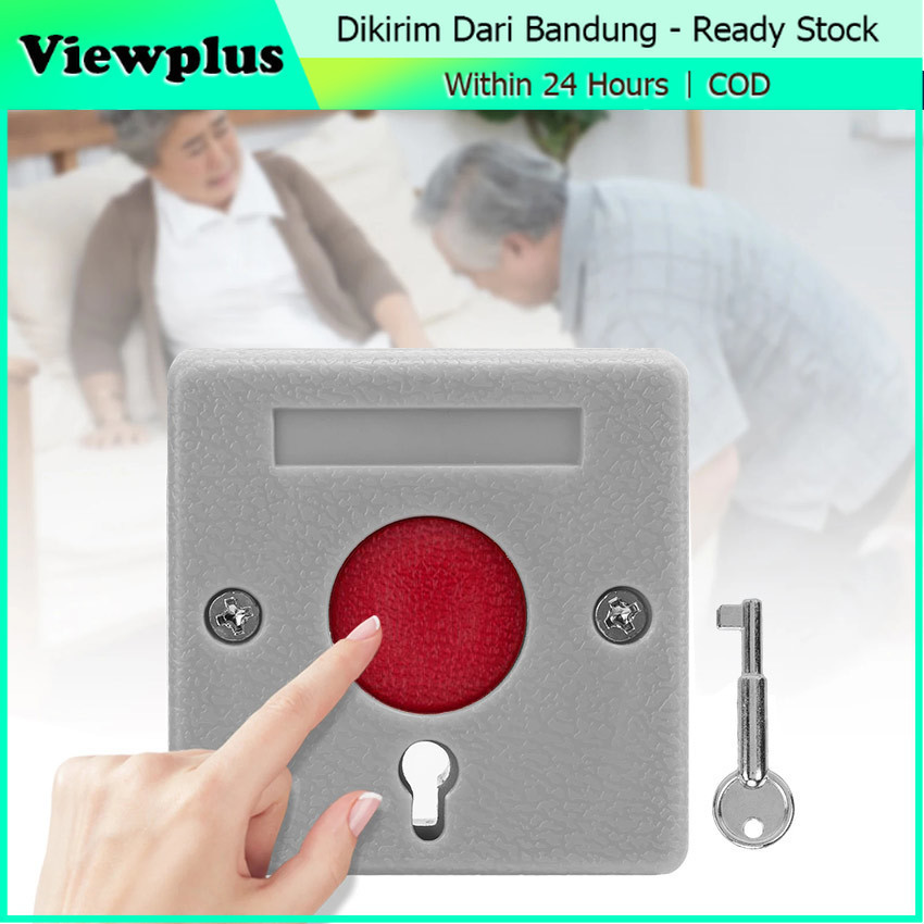 Jual Panic Button Alarm With Key Emergency Alarm - Hold up Button with Reset Key | Shopee Indonesia