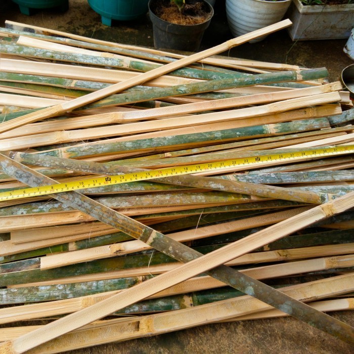 Jual Bambu Bilah Bambu Ajir, Bambu Turus, Bambu Belah, penyangga ...