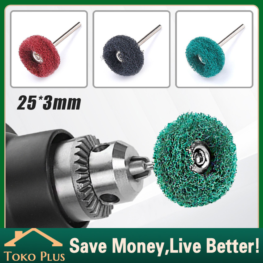 Jual 5Pcs Mata Sikat Poles Bor Gerinda Mini Tuner Dremel Polishing ...
