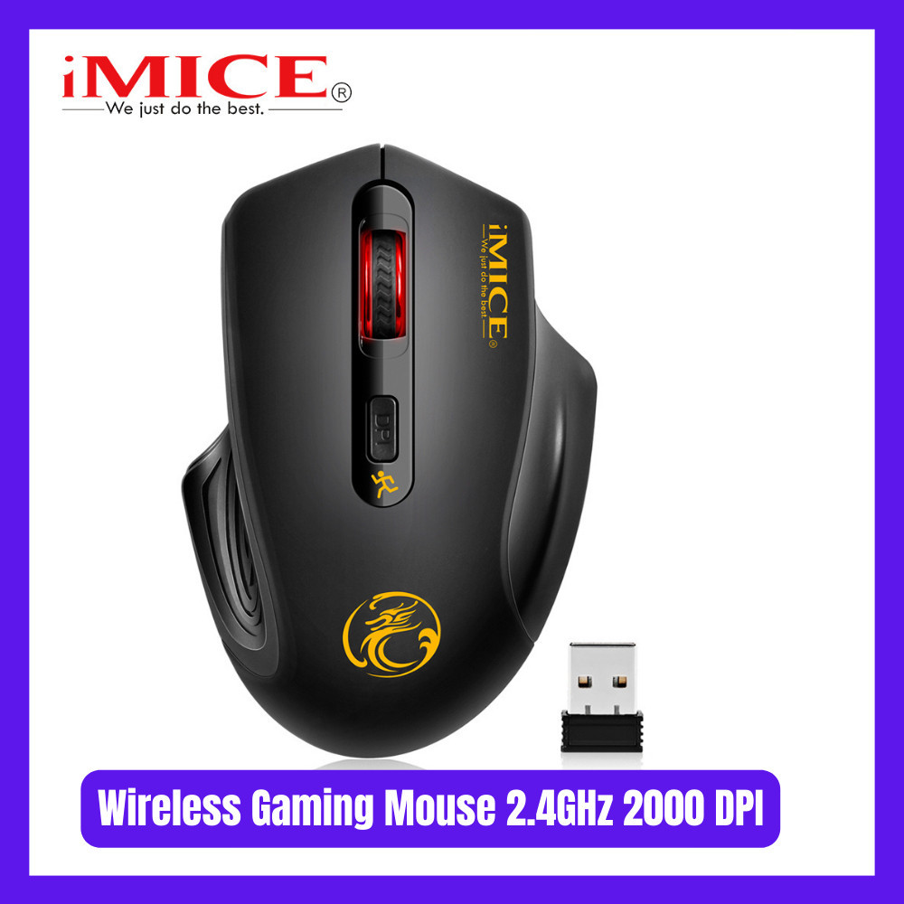 Jual TokoMaspul-MOUSE Wireless Gaming Mouse 2.4GHz 2000 DPI Silent ...